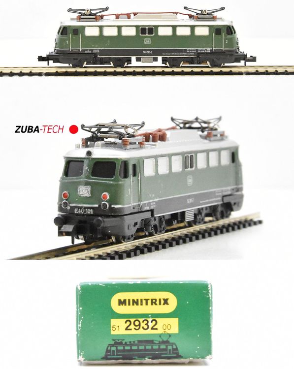 Minitrix 2932 E-Lok Re 4/4 II SBB H0 GS Analog mit OVP | Acheter sur ...