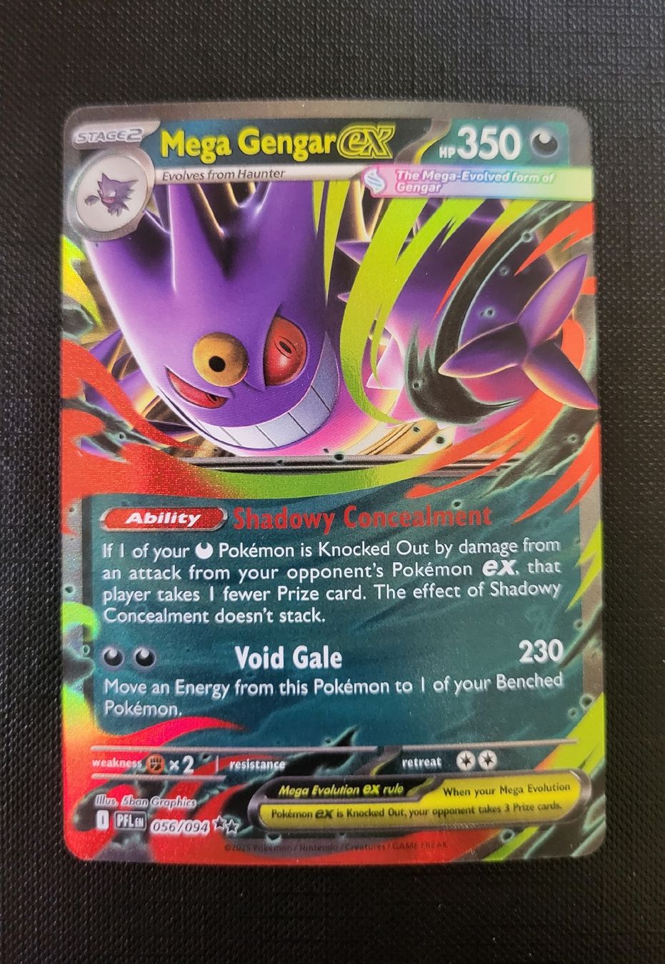 Mega Gengar EX # 056/094 EN (D'occasion) à Jongny pour CHF 3 – avec ...