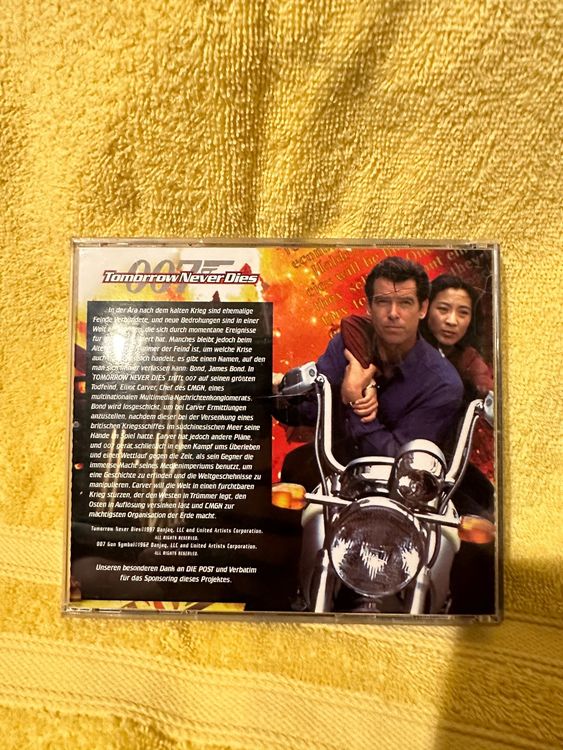 James Bond Tomorrow never dies CD Rom | Kaufen auf Ricardo