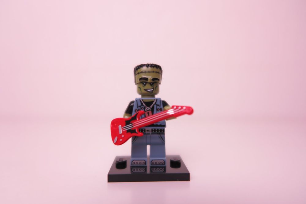 LEGO Minifigur CMF Serie 14 Monster-Rocker (Neu (gemäss Beschreibung ...