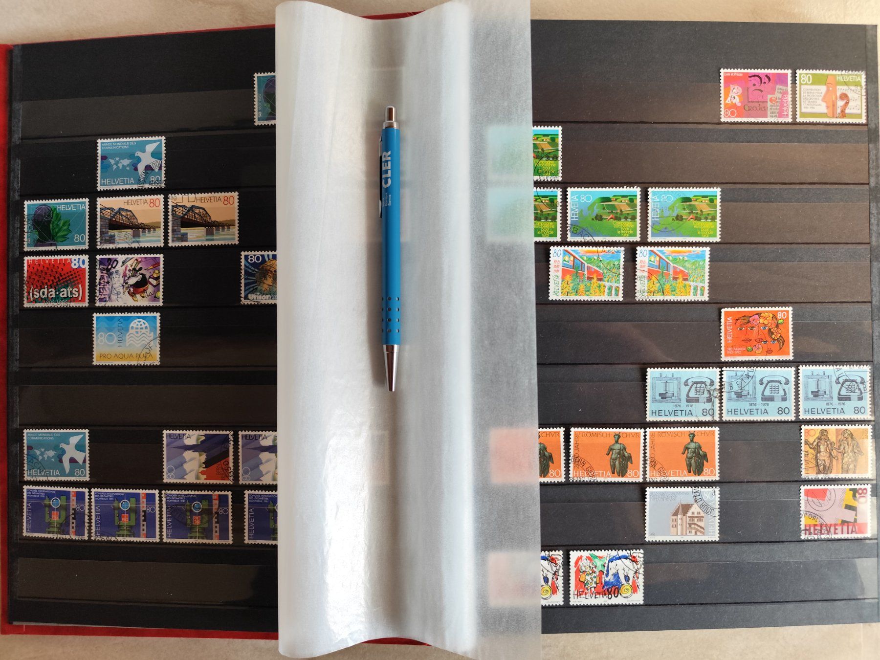 Album mit Schweizer Briefmarken (Gebraucht) in Ermenswil für CHF 22 – mit Lieferung auf Ricardo ...