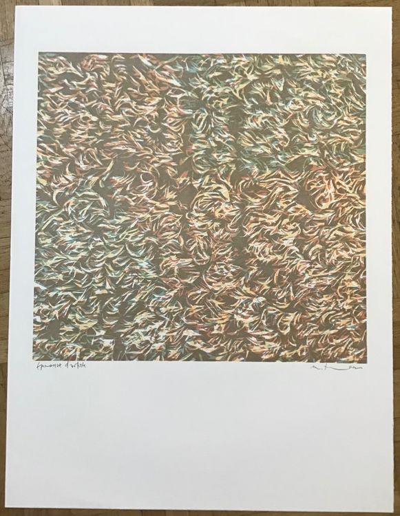 Martin THÖNEN (1934) Holzschnitt Handsigniert (Gebraucht) in Root für CHF 25 – mit Lieferung auf ...