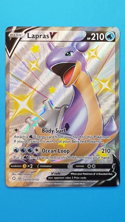Lapras V + Lapras VMAX – Shiny Rare – Shining Fates - EN (Gebraucht) in ...