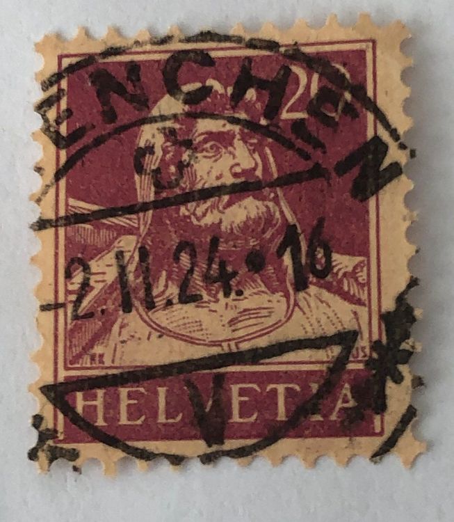 Nr.154 mit VollStempel (Gebraucht) in Aarau für CHF 0.25 – mit Lieferung auf Ricardo kaufen