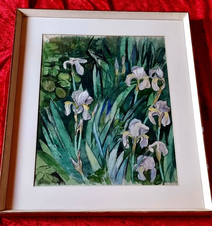 Martin Alfred Christ. Grosses Original-Aquarell. Signiert | Kaufen auf Ricardo