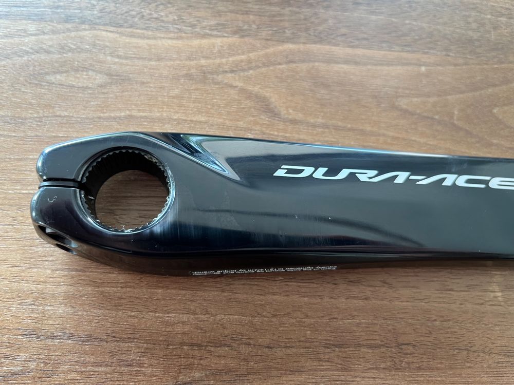 Dura Ace Kurbel FC-R9100 172.5mm 50/34-Kettenblätter (Gebraucht) in ...