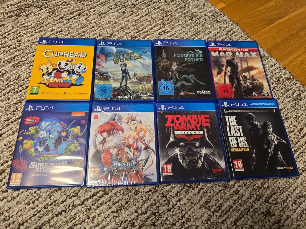 8 Spiele für PlayStation 4 | Kaufen auf Ricardo