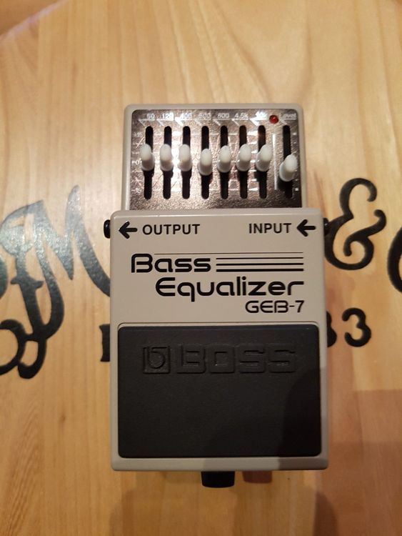 BOSS BASS EQUALIZER GEB-7...☆ | Kaufen auf Ricardo