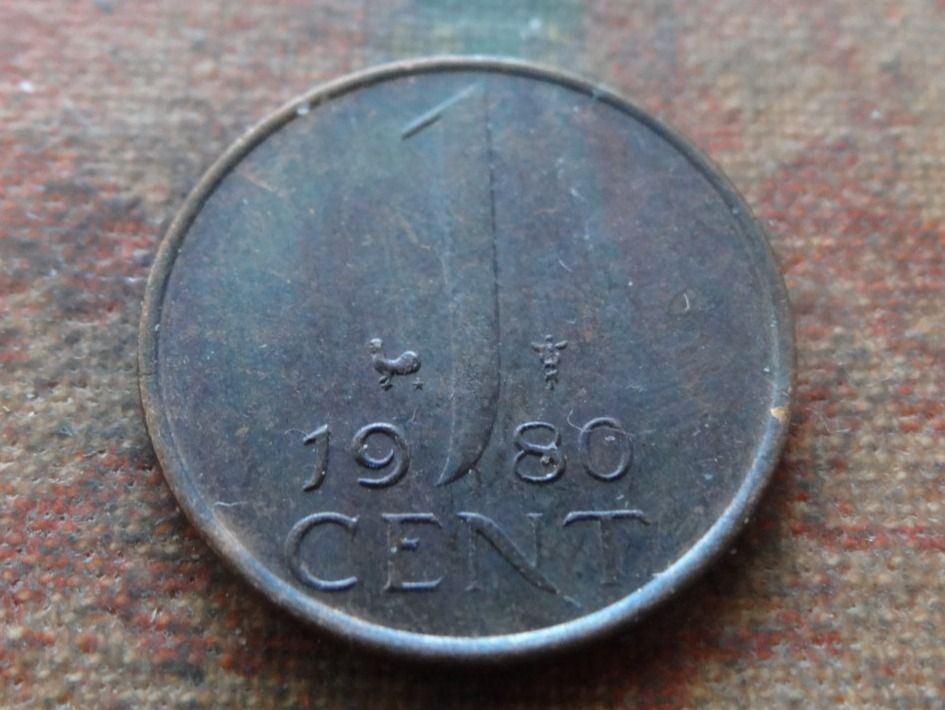 PAYS-BAS Nederland 1 Cent 1980 (Gebraucht) in Romanel-sur-Lausanne für ...