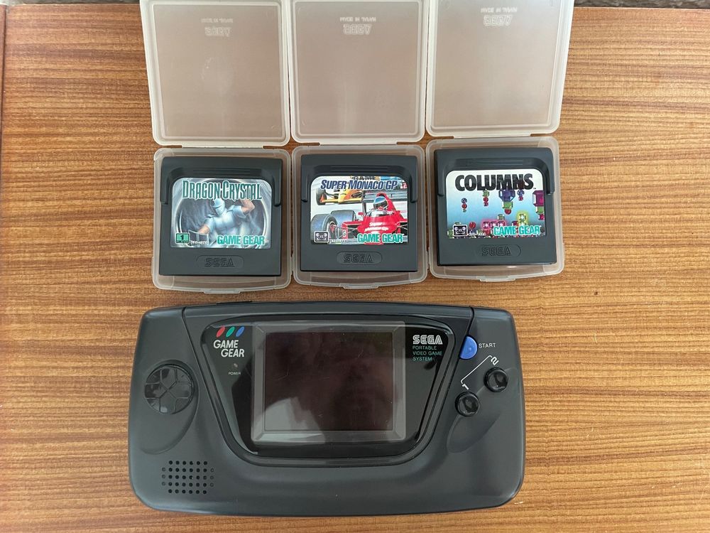 Sega Game Gear Gamegear mit 3 Spielen | Kaufen auf Ricardo