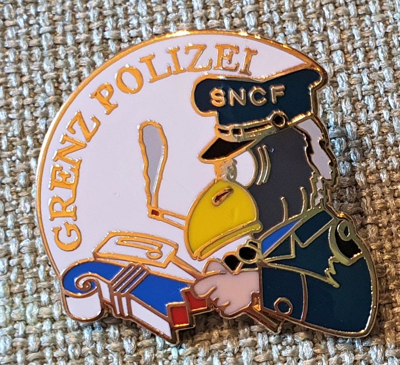 L738 - Pin Grenz Polizei Basel SNCF Eisenbahn | Kaufen auf Ricardo