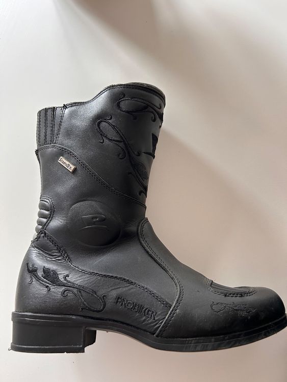 Probiker Damen Motorradstiefel Leder Grösse 40 | Kaufen auf Ricardo