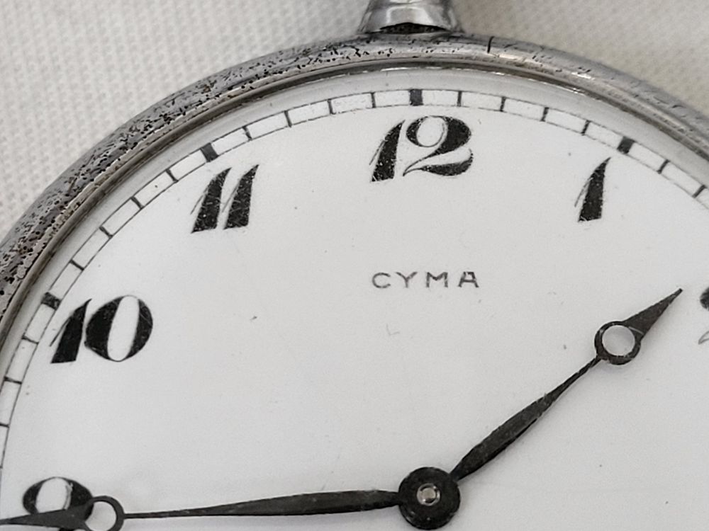 TASCHENUHR CYMA 48 MM | Kaufen auf Ricardo