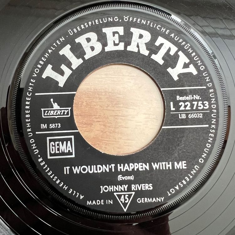 Johnny Rivers - Memphis Tennessee / 1. D-Press. 1964 (Gebraucht) in Gais für CHF 1.9 – mit ...