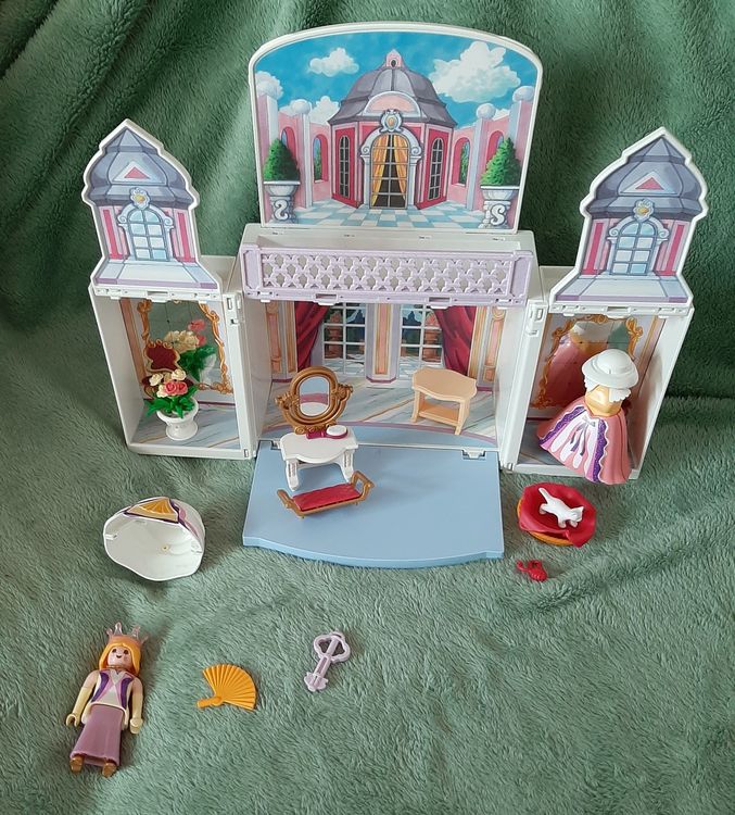 Playmobil Aufklapp Spielbox Schlösschen (Gebraucht) in Breitenbach für ...