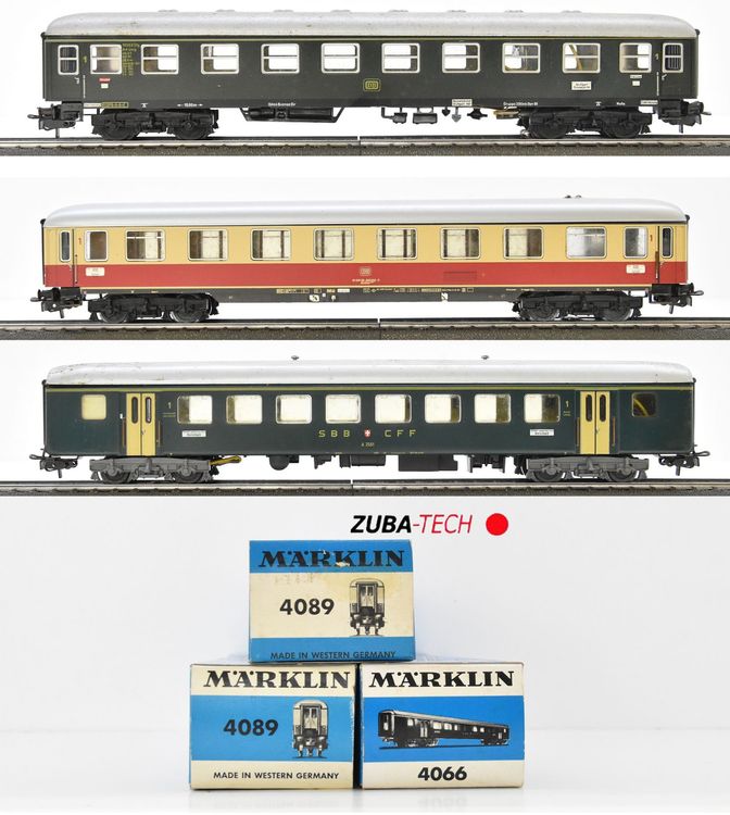 Märklin 3x Personenwagen SBB/DB H0 WS mit OVP (Neu (gemäss Beschreibung)) in St. Gallen für CHF ...