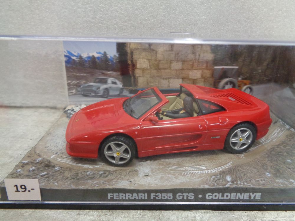 Altaya 1:43 Ferrari 355 GTS Diorama James Bond 007 (Neu und ...