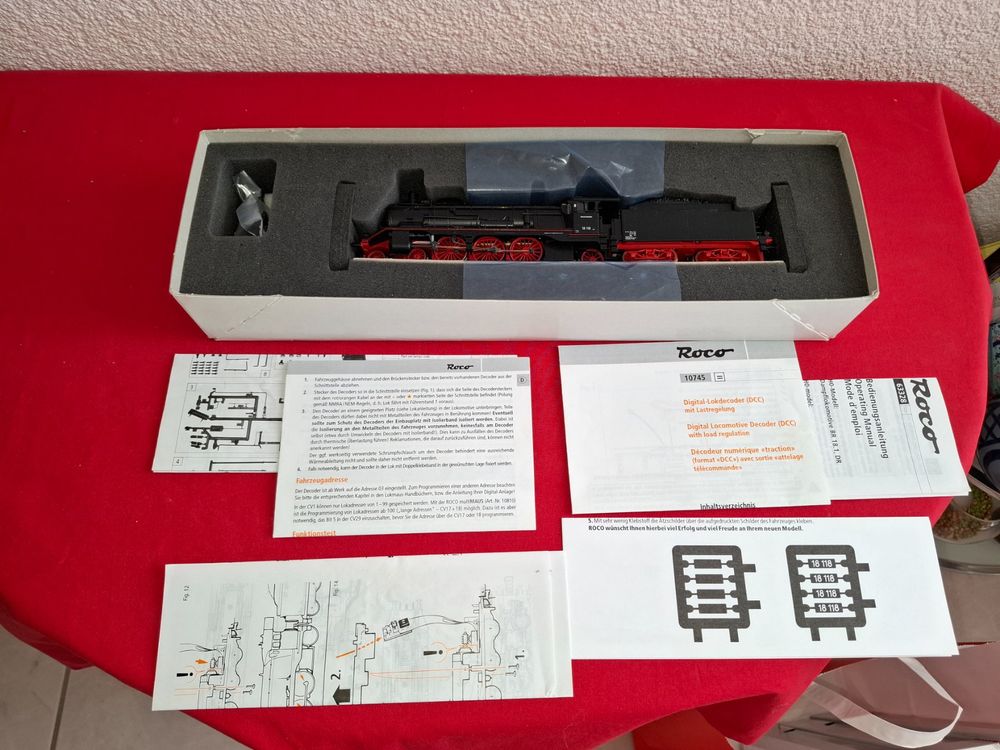 Roco : Dampflok BR 18 der DB, DC, Digital | Kaufen auf Ricardo