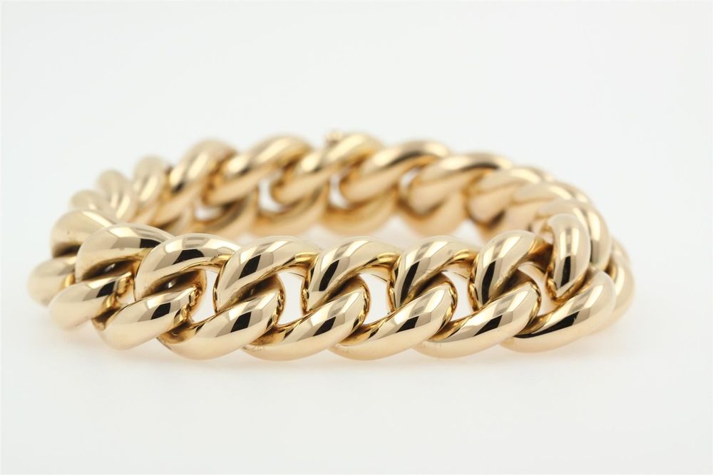 Massives Panzerarmband 18K Gold *S3775 (Gebraucht) in Zürich für CHF 5200 – mit Lieferung auf ...