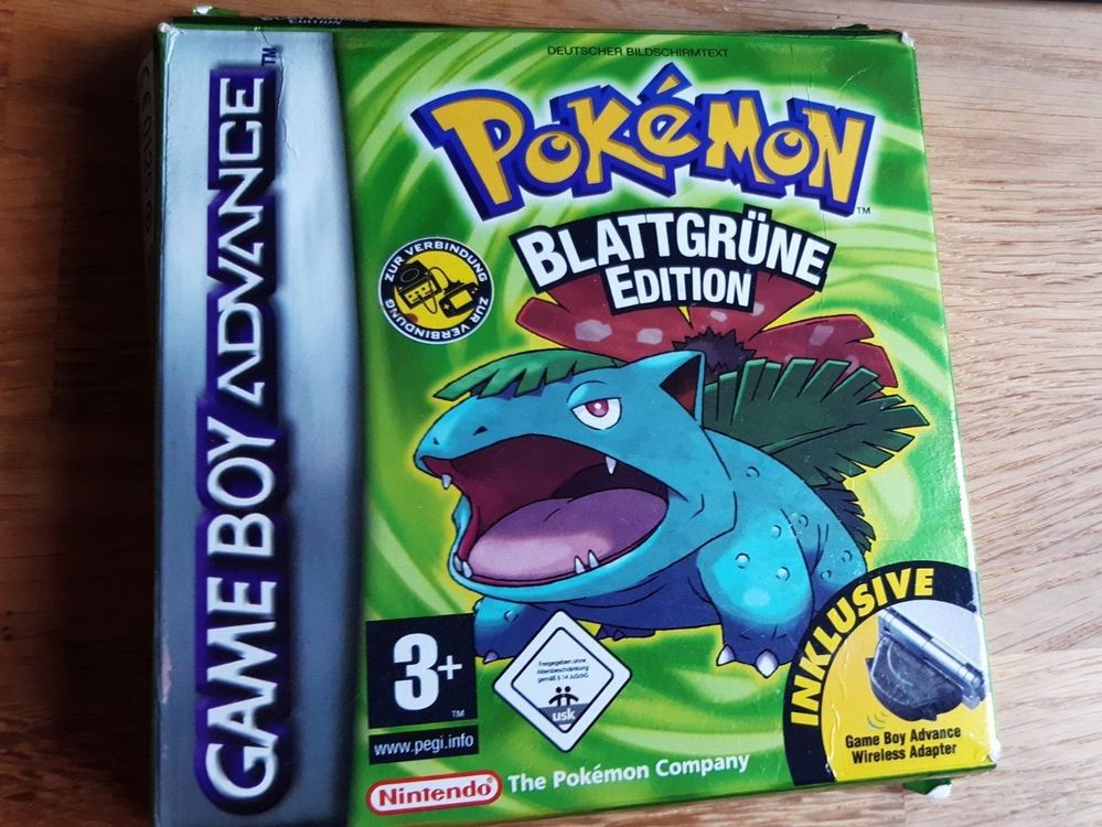 Pokemon Blattgrüne Edition für Gameboy Advance | Kaufen auf Ricardo