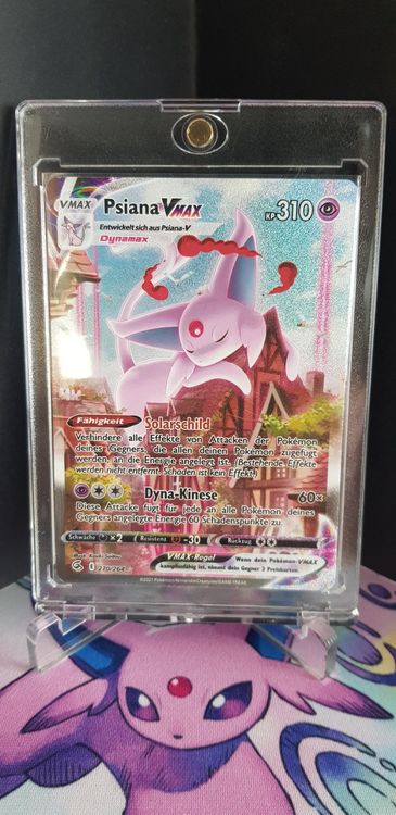 🔥Pokemon karte Psiana VMAX - Evolving Skies 270/264🔥 (Gebraucht) in ...