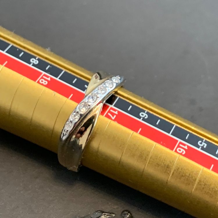 Pierre Lang Gold Ring mit Steine | Kaufen auf Ricardo