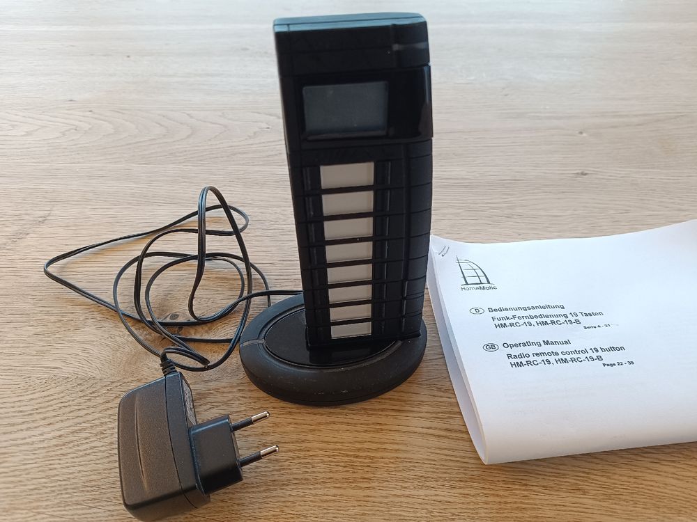 Homematic Funk-/Fernbedienung 19 Tasten HM-RC-19-B (Gebraucht) in ...