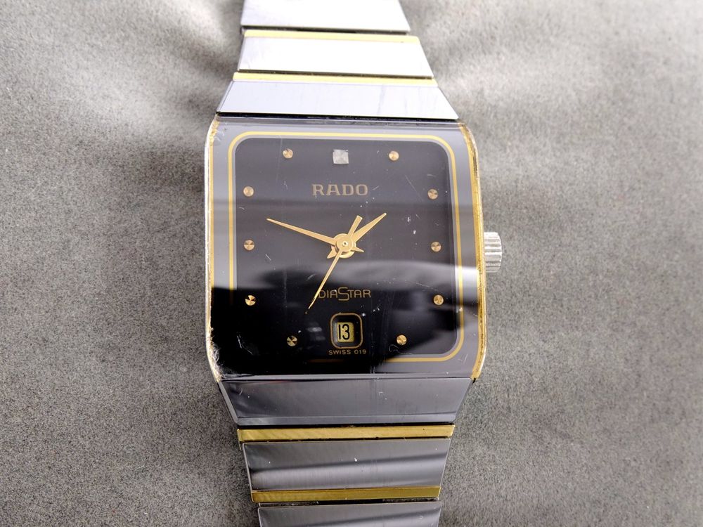 RADO DIASTAR QUARTZ 111.0278.3 KERAMIK BICOLOR DAMENUHR (Gebraucht) in ...