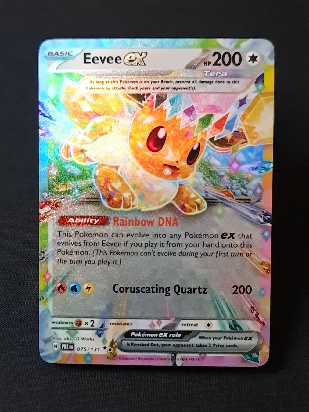 Pokémon Eevee ex (PRE 075) en NM/M (Gebraucht) in Chur für CHF 4 – mit ...