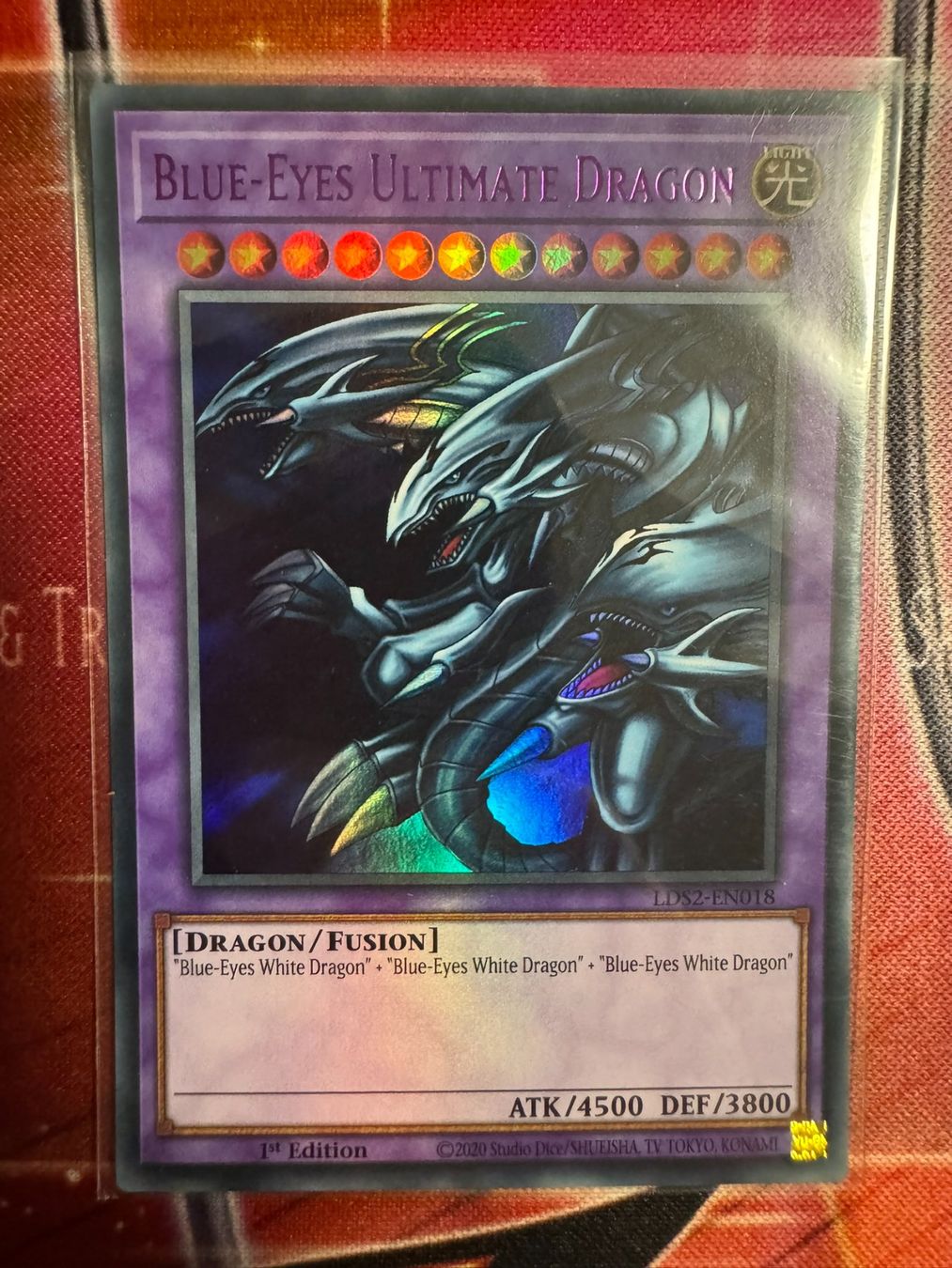 Yugioh Blue Eyes Ultimate Dragon Purple Ultra Rare ab 1 CHF (Gebraucht ...