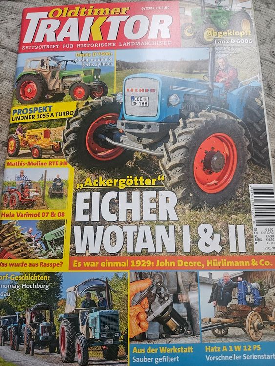 Oldtimer Traktor 6/22 Deutz D 7506 Hela Eicher Mathis xa (Gebraucht) in Flawil für CHF 16 – mit ...