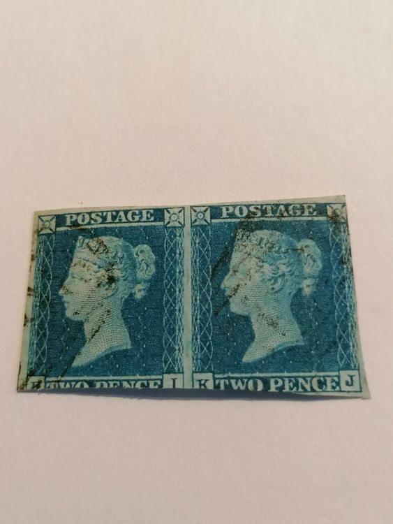 Two pence blue 1841, Paar (Gebraucht) in für CHF 6 – mit Lieferung auf ...