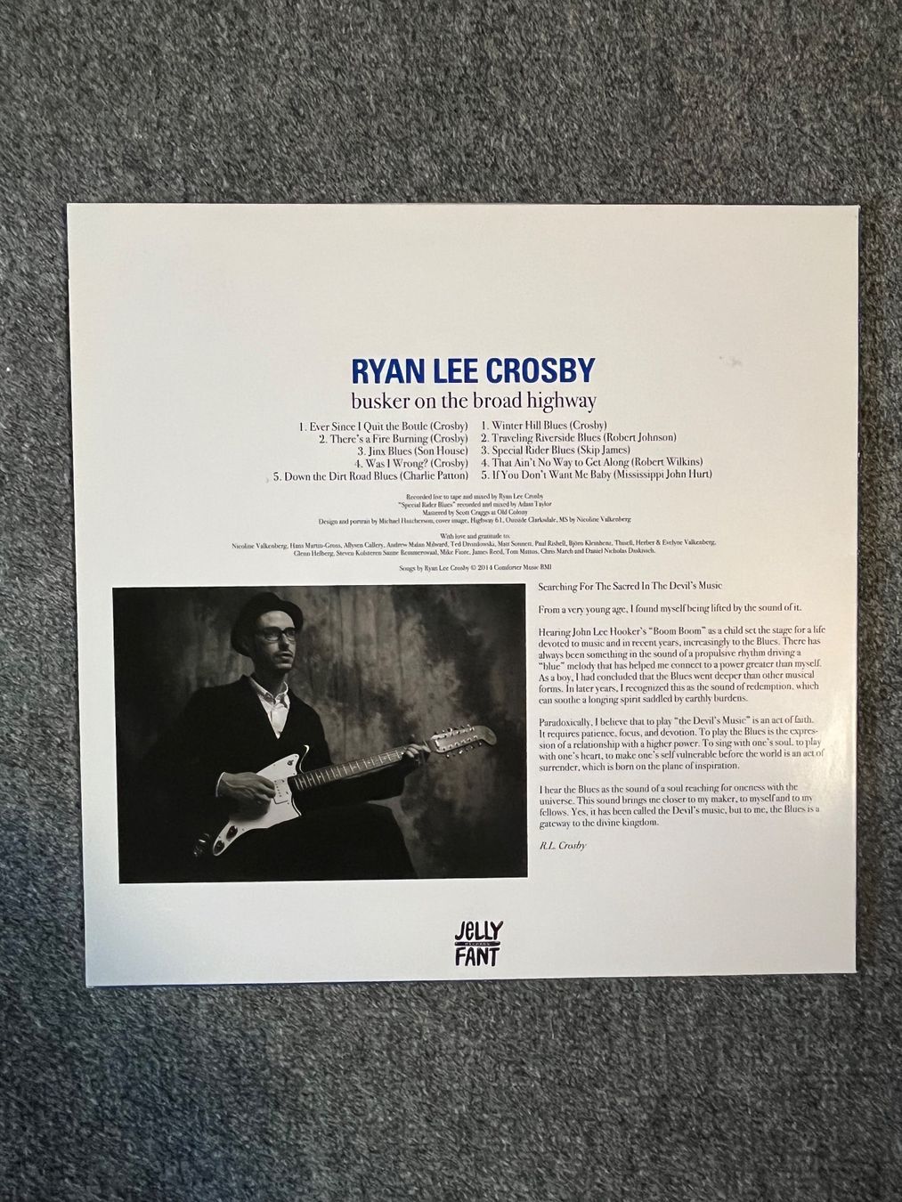 Ryan Lee Crosby - Busker on the broad Highway Vinyl (Gebraucht) in ...