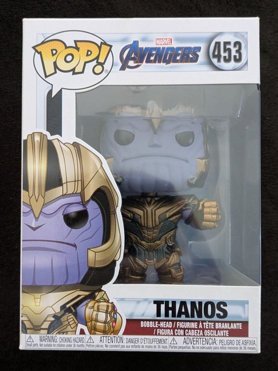 🔥1.- Start🔥 Funko Pop! Marvel Avengers - Thanos #453 (Neu und originalverpackt) in Obfelden für ...
