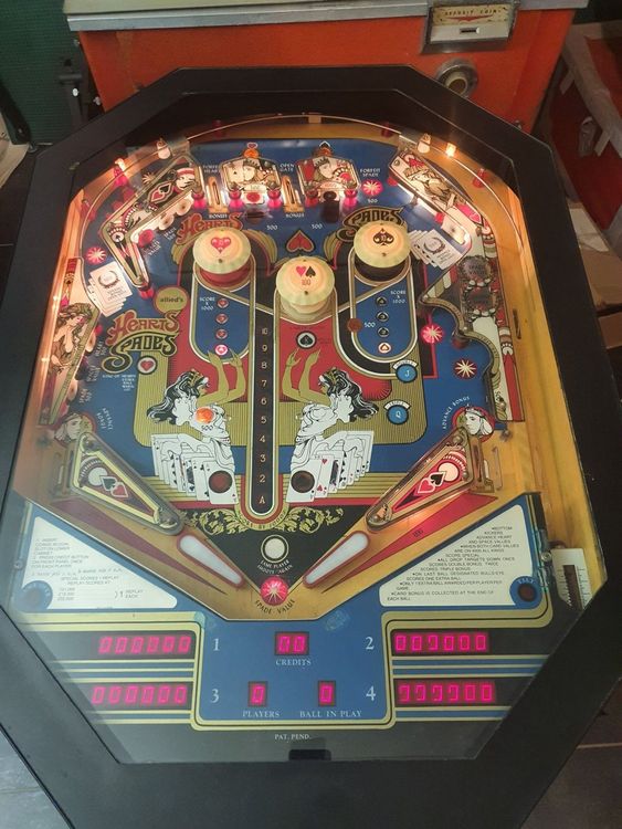 Flipper kasten Tisch Hearts Spades | Kaufen auf Ricardo