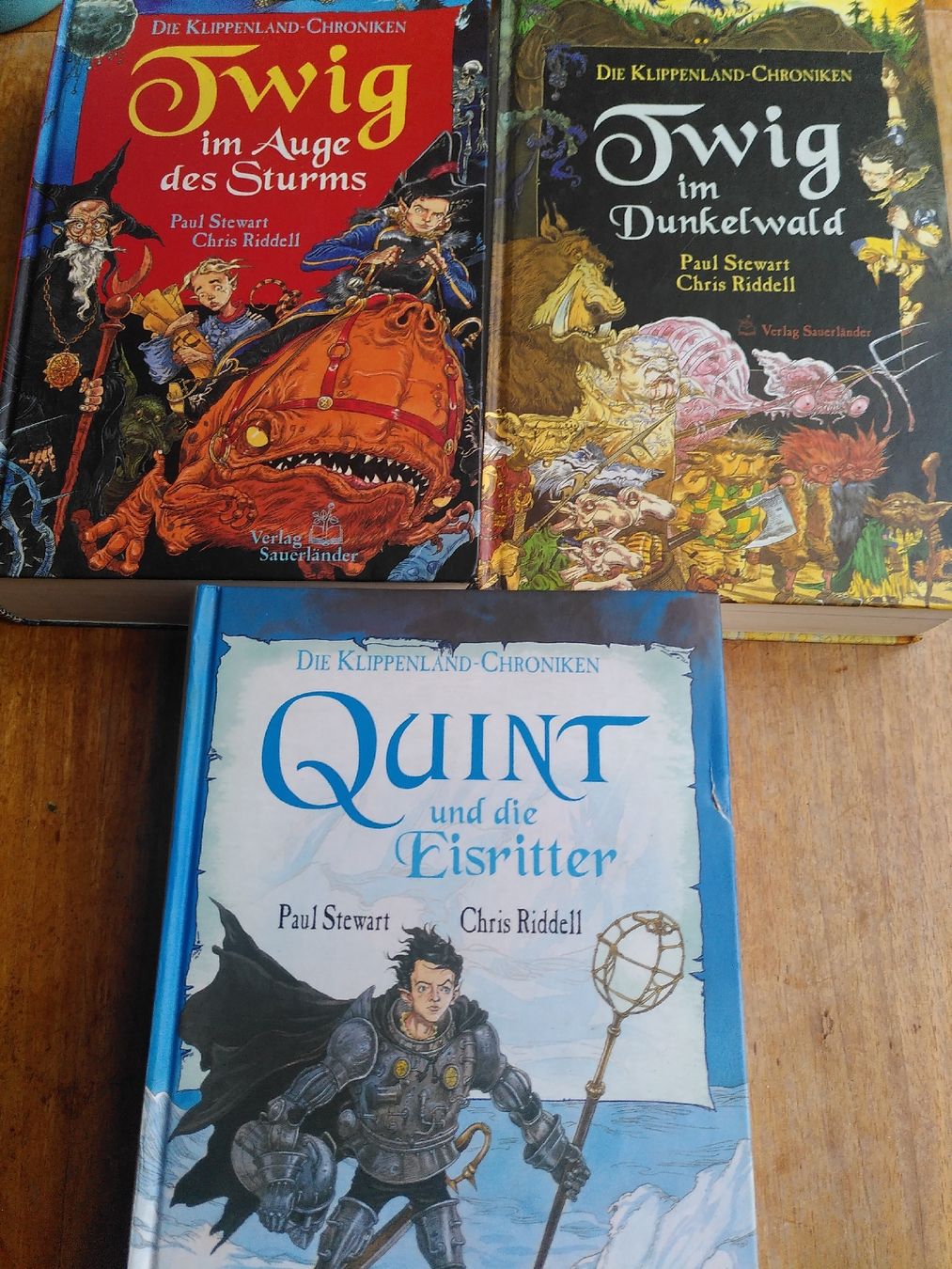 3 Bücher: Die Klippenland-Chroniken, Stewart/Riddell, Top! (Gebraucht ...