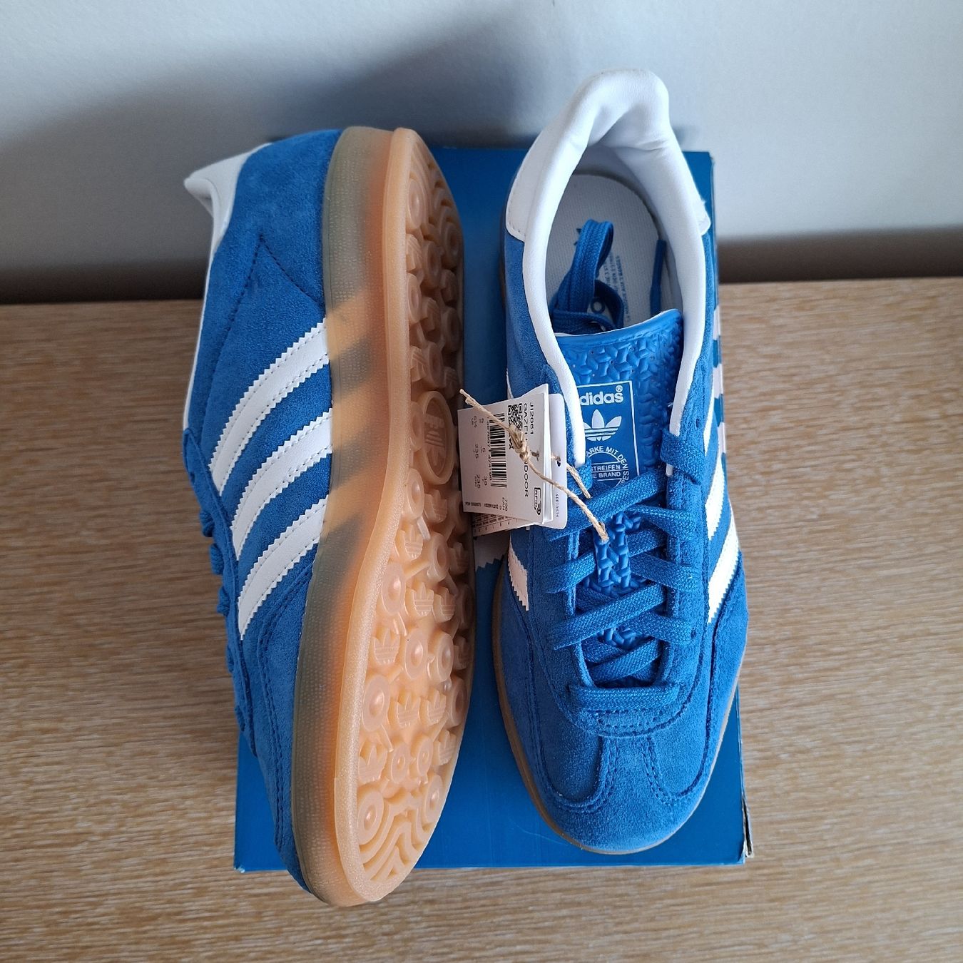 Adidas Gazelle Indoor Bird Blue Cloud White (Neuf avec emballage d ...