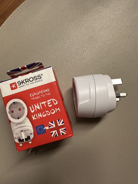 SKROSS Adapter Europe to UK Travel Adapter 🇬🇧 NEW (Neu und ...