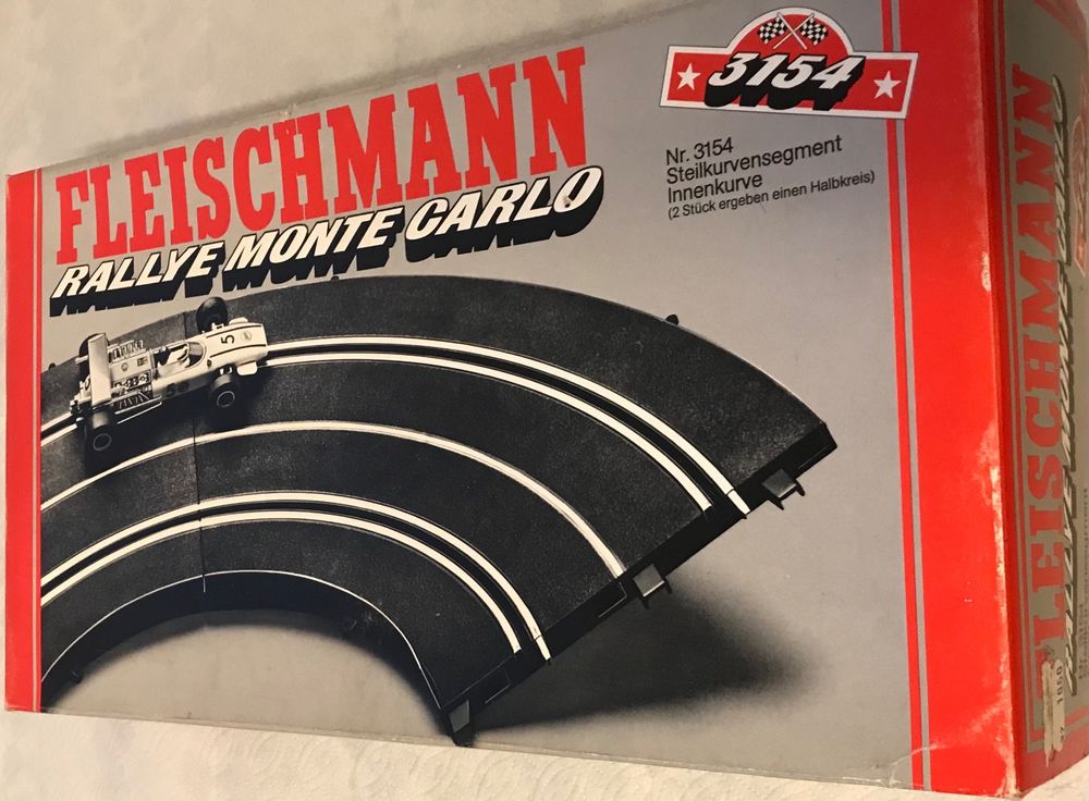Fleischmann Auto Rallye 3154 kleine Steilwandkurve! (Gebraucht) in Zürich für CHF 29 – mit ...