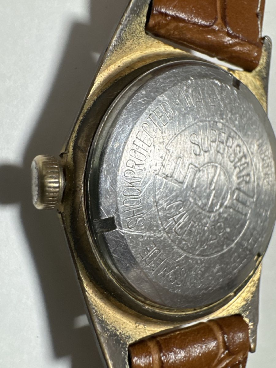 Montre homme vintage Superstar Calendar - 23 Rubis (D'occasion) à La ...