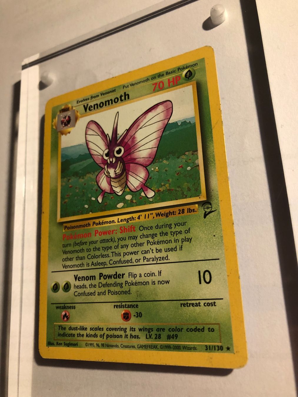 Venomoth (rare) Base set2 - PL - ab 1.- (Usato) a Giubiasco per CHF 1 ...