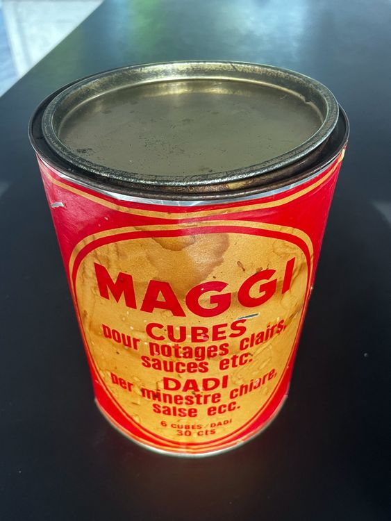 Maggi Blechdose, antik (Gebraucht) in Hünibach für CHF 10 – nur ...
