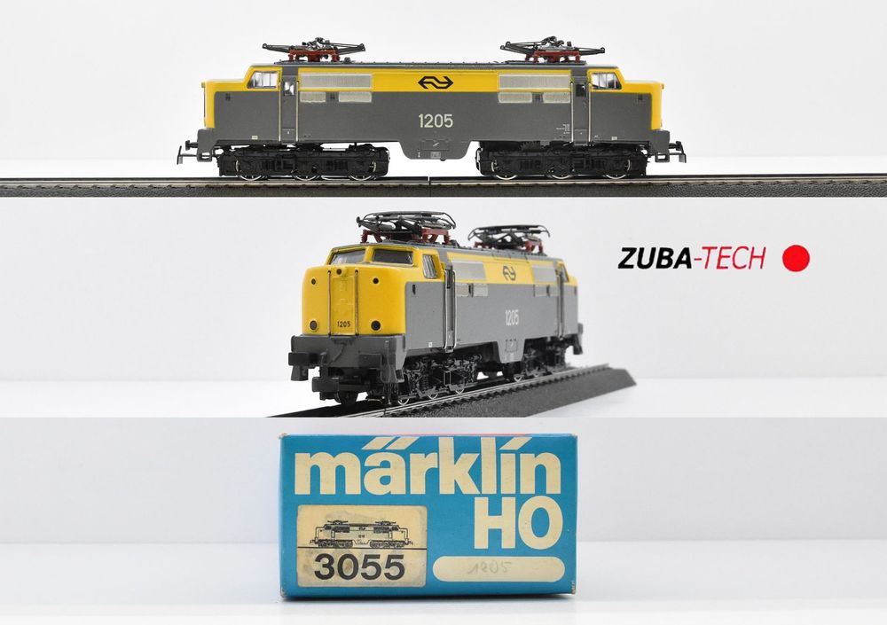 Märklin 3055 E-Lok Serie 1200 NS H0 WS Analog mit OVP (Gebraucht) in St ...