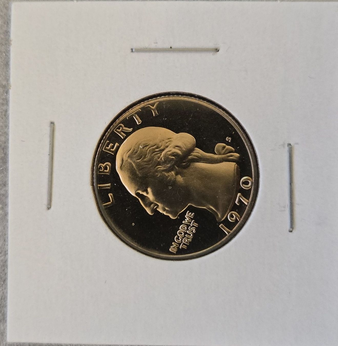 USA 1970-S Eisenhower Dollar - Sammlerstück! Selten! stgl. (Neu (gemäss ...