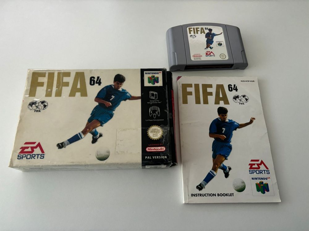 Fifa 64 in OVP (Nintendo 64) (Gebraucht) in Herisau für CHF 25 – mit ...
