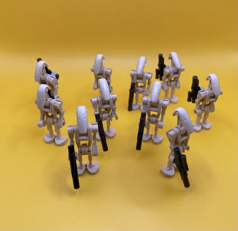 10x Lego Star Wars Battle Droid Minifiguren | Kaufen auf Ricardo