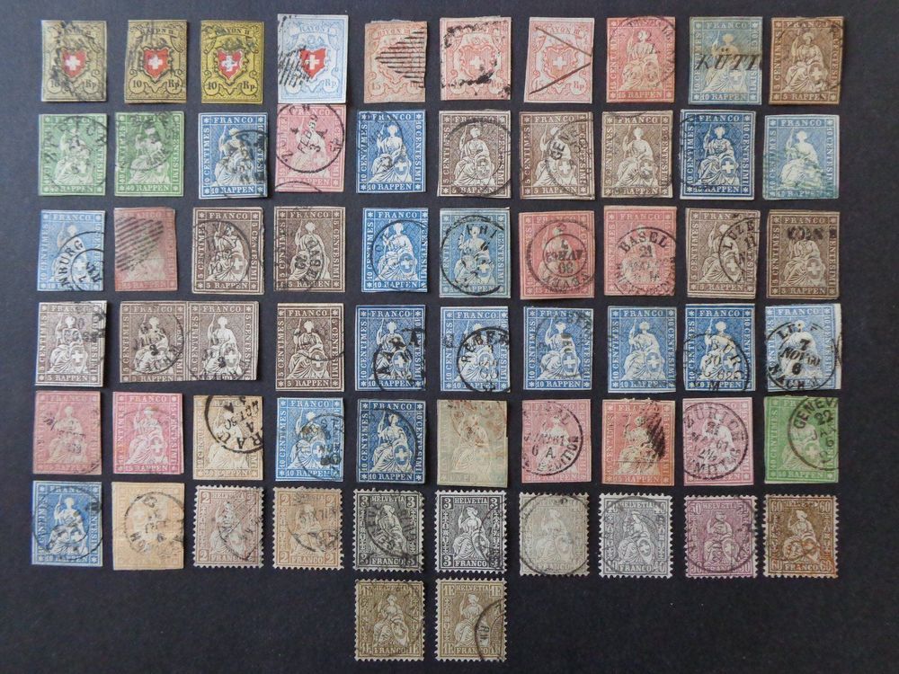 RIESIGE CH-SAMMLUNG RAYON,STRUBEL 56000- | Kaufen auf Ricardo