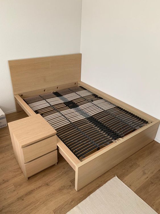 Malm Bett Tisch