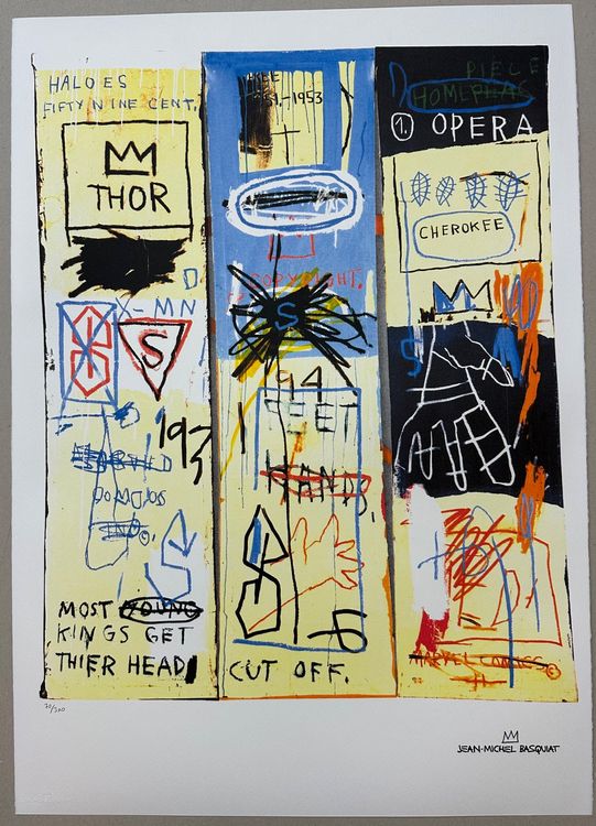 Basquiat: Charles the First, POP Art 70/300 (Neu (gemäss Beschreibung)) in Meilen für CHF 65 ...