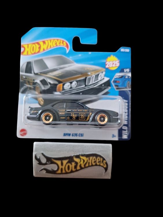 Hot Wheels Wild Widebody 2025 BMW 635 CSi 1/5 S (Neu und ...